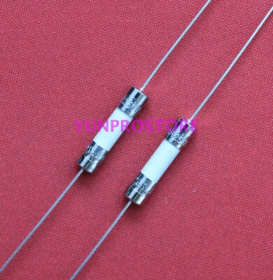 5pcs T5AH250V, T5A250V AXIAL, CERAMIC fuses 5x20mm, 5 Amp 250V, SLOW ...