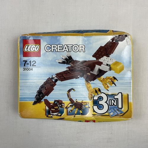 LEGO CREATOR: Fierce Flyer (31004) Eagle Scorpion Squirrel 3in1 Brand ...