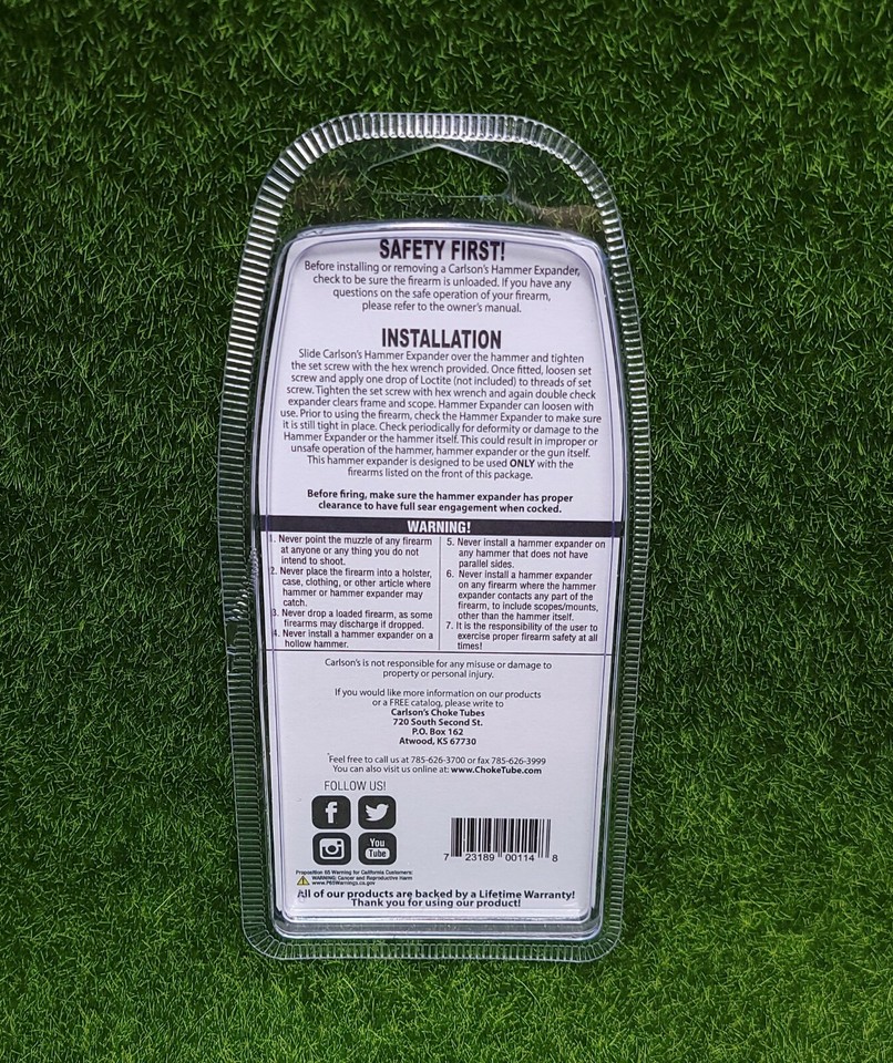 Carlson's Ambi Hammer Expander Henry Lever & Pump Action Rifles - 00114 ...