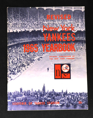 1965 New York Yankees Baseball Yearbook | eBay