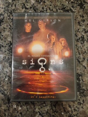 Signs DVD widescreen Mel Gibson, Joaquin Phoenix, Abigail Breslin M ...