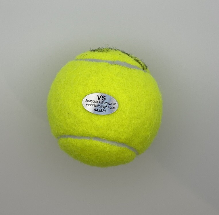 Roger Federer Signed Tennis Ball with COA Sticker | eBay