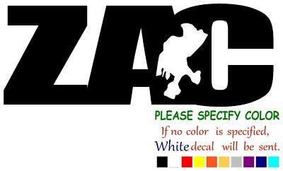 ZACATECAS ZAC #2 Vinyl Decal Sticker Car Window Bumper Wall Laptop 12 ...