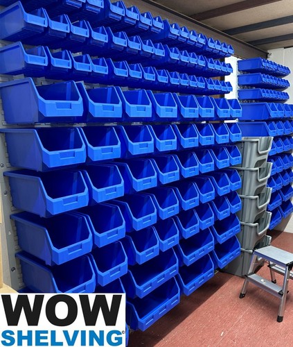 FACTORY CLEARANCE plastic parts storage lin bins boxes garage workshop ...