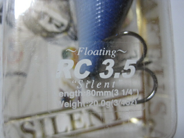 LUCKY CRAFT U.S.A RC 3.5 BP PERCH color NIP !! RICK CLUNN BASS PRO ...