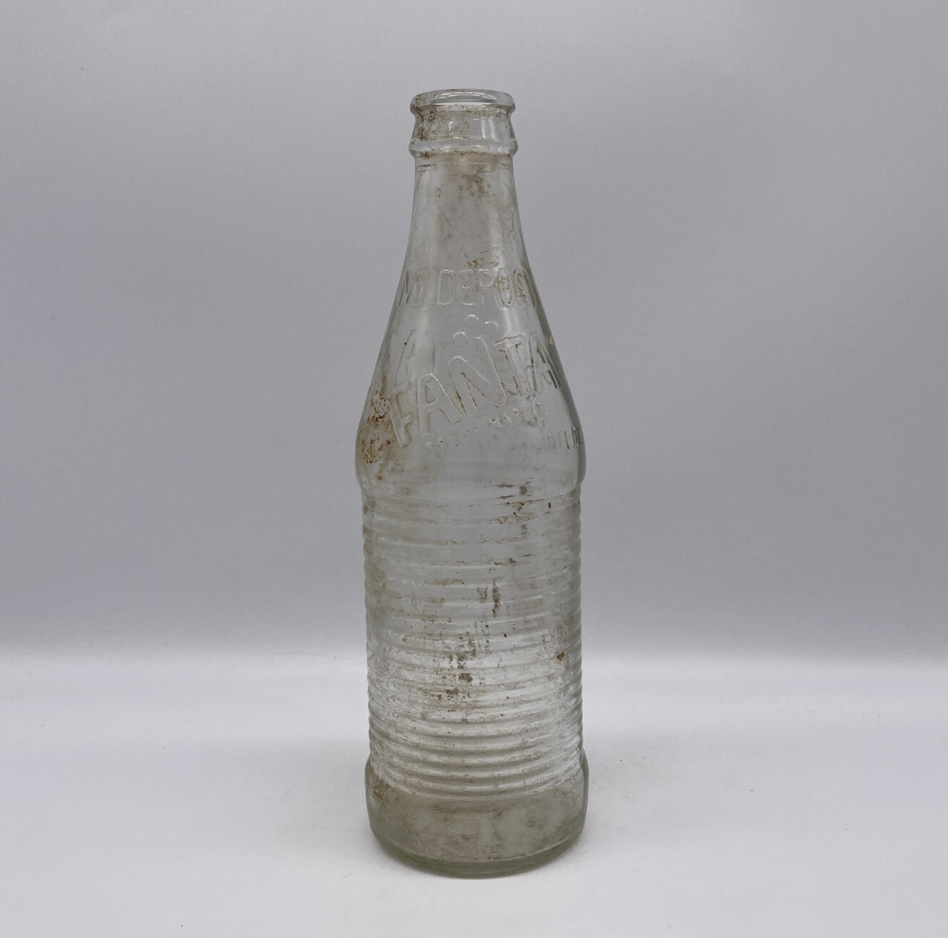 Vintage Fanta Clear 10oz Glass Soda Bottle Collectible 1960s | eBay