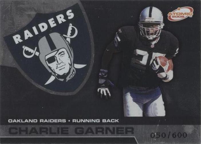 2002 Pacific Atomic - Charlie Garner #70 Non-Die Cut /600 for sale ...