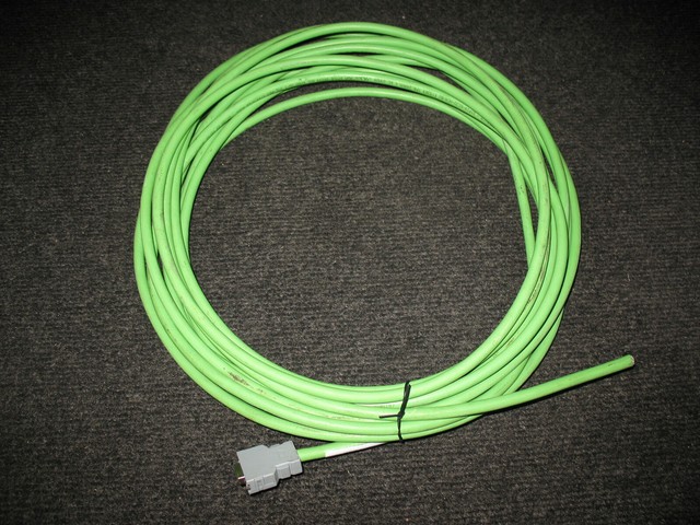 Fanuc CFDA-0MHB-0140-AAB servo motor encoder feedback cable 14M green ...