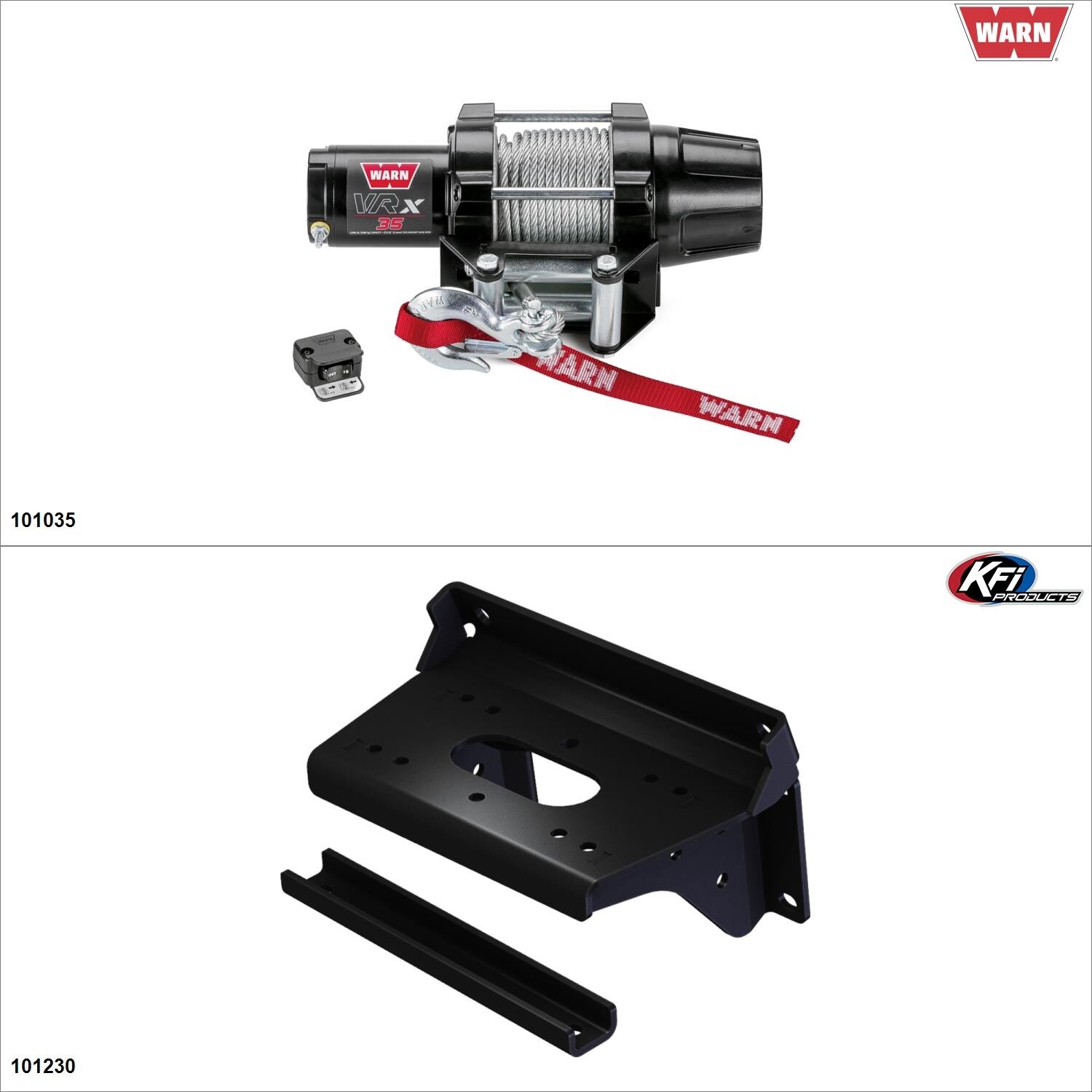 Warn VRX 35 Winch Kit - Kit #5671 | eBay