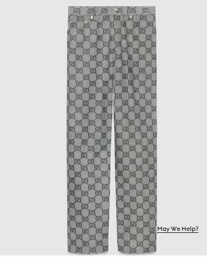 Gucci GG Print leather pants trousers - BNWT - RRP$6300 USD 46IT | eBay