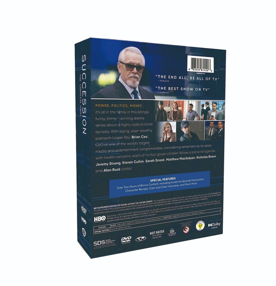 Succession The Complete 1-4 12-D | eBay
