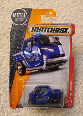 Matchbox METER MADE, Blue, Police, Utility Vehicle, Traffic Enforcement ...