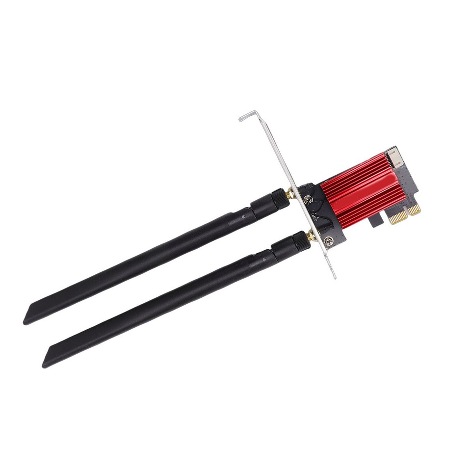 WiFi 7 PCIe Wireless Card 6400Mbps 6G 5G 2.4G Band Desktop Network ...