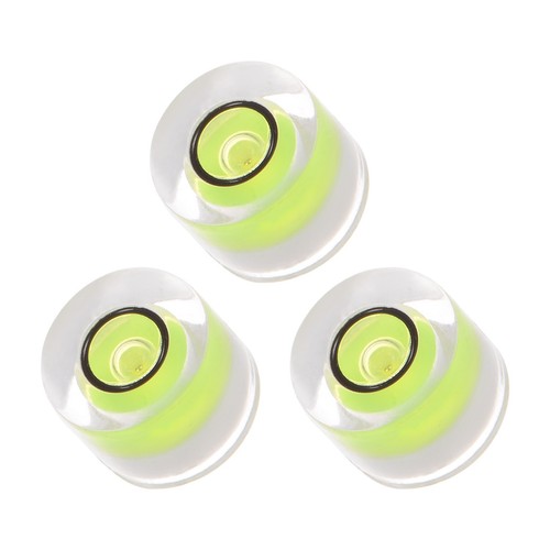 3pcs Small Circular Bubble Spirit Levels 8x5.5mm Tiny Level Leveling ...
