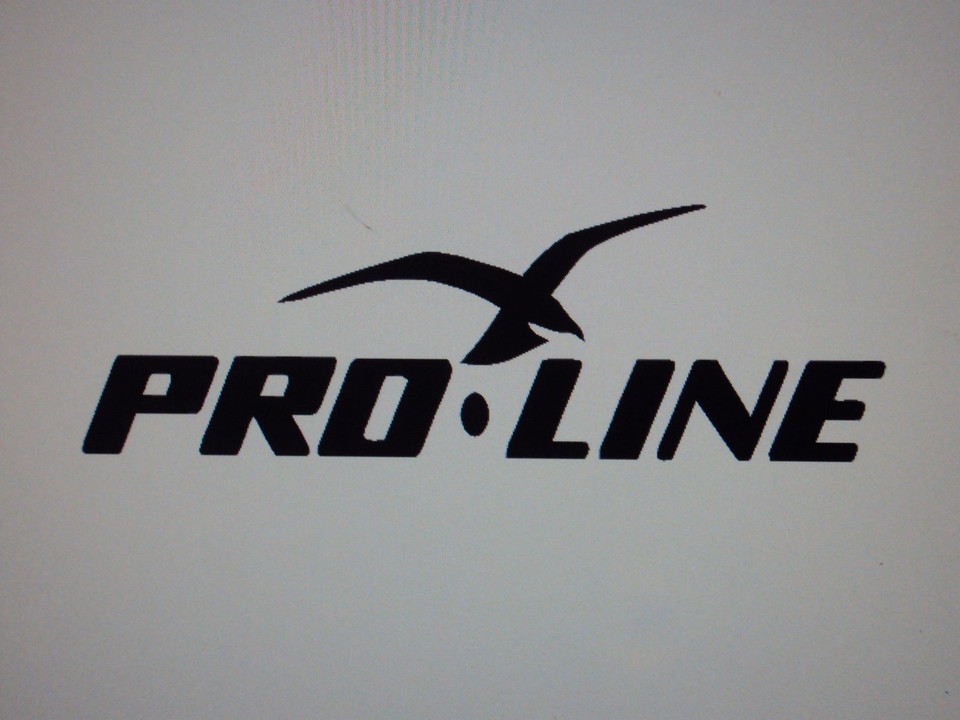 2 Midnight Blue PROLINE BOAT DECALS stickers 50 inch Marine Vinyl | eBay