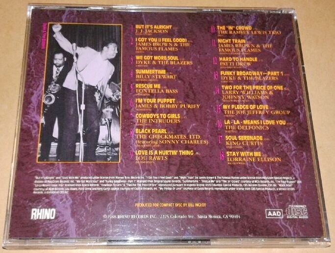 SOUL SHOTS:COLLECTION SIXTIES SOUL CLASSICS-CD-James Brown,Billy ...