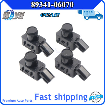 4PCS 89341-06070 NEW PDC Parking Sensor For Camry RAV4 Avalon Lexus ...
