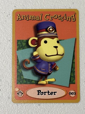 Nintendo Animal Crossing e-Reader Card Porter #003 | eBay