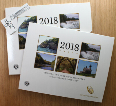 2018 Mint Set - America The Beautiful Quarters - Uncirculated 10-Coin ...