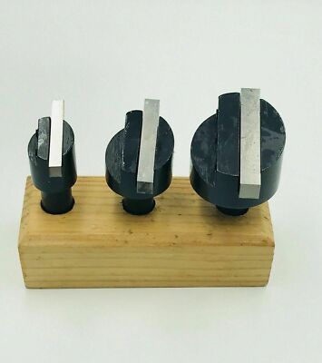 TOOLS 3PC FLY CUTTER SET WITH HSS TOOL STEEL 1/2" SHANK | eBay Australia