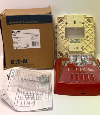 Eaton Wheelock Exceder Strobe 127380, Wall Mount Fire Alarm | eBay UK