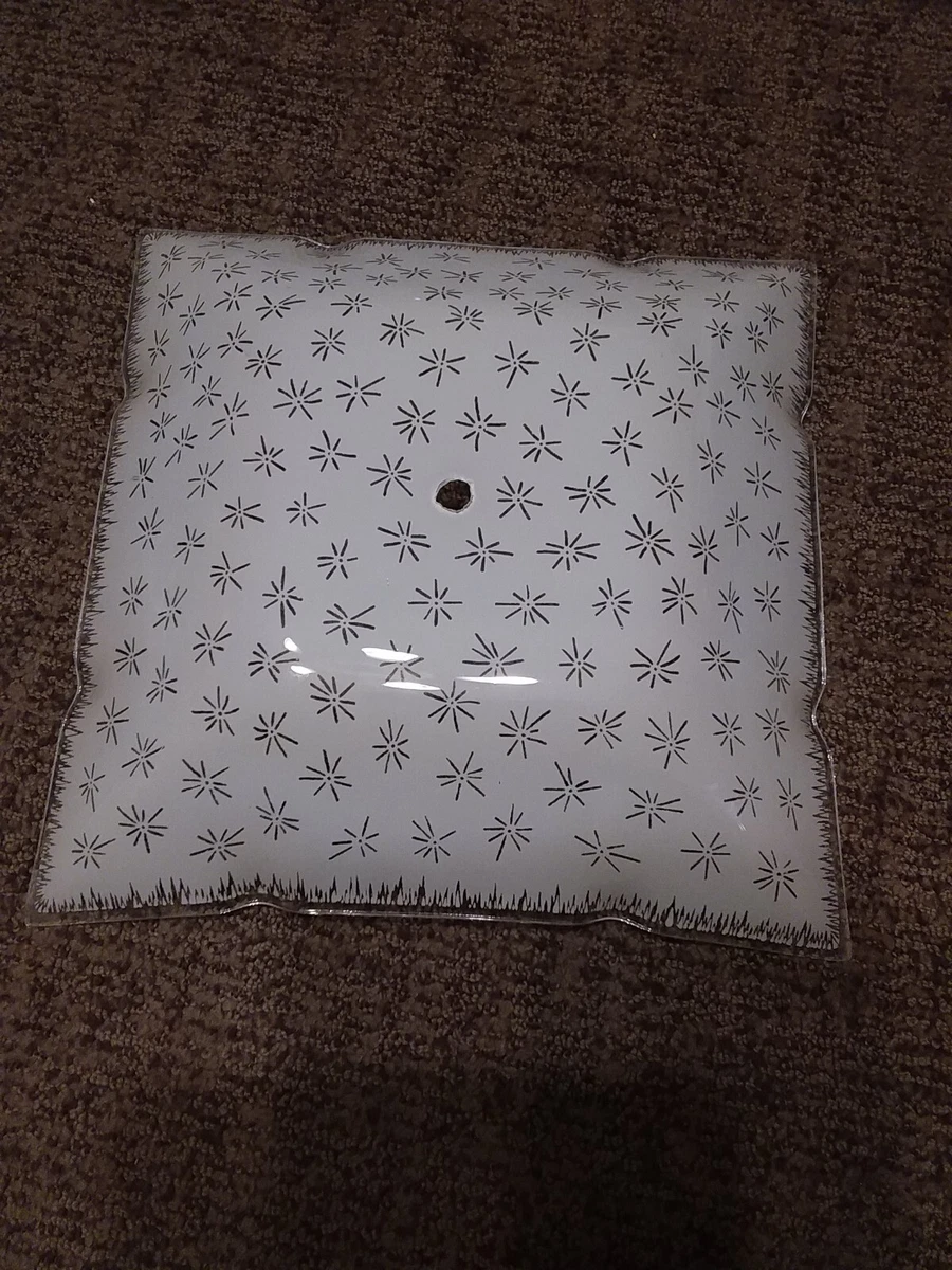 Vintage Atomic Glass Ceiling Shade