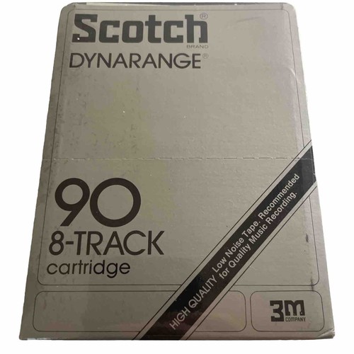 Scotch Dynarange 8 Track Blank Tape 90 Min • 3M SEALED NOS | eBay