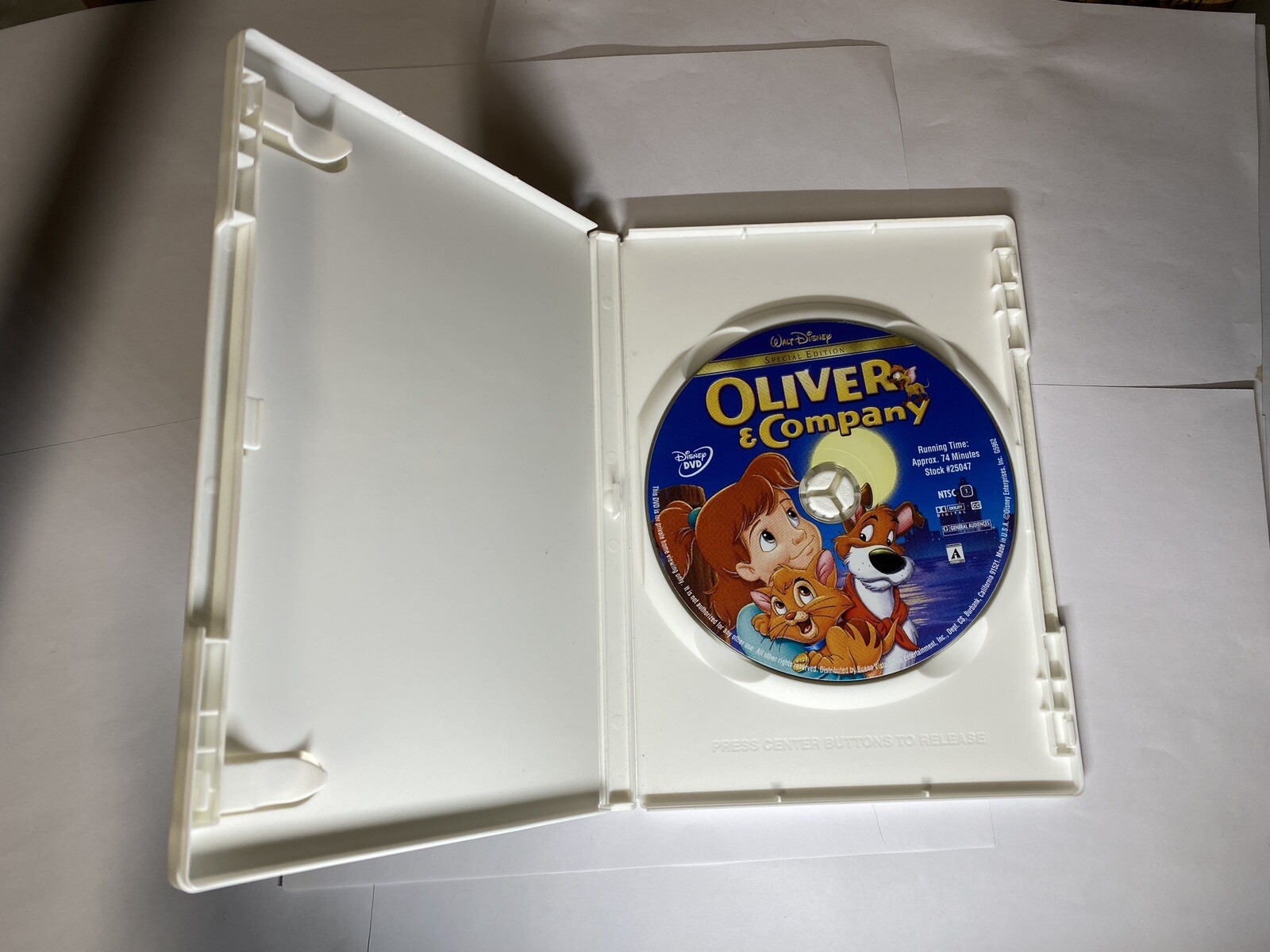 Oliver and Company (DVD, 2002) 786936172423| eBay