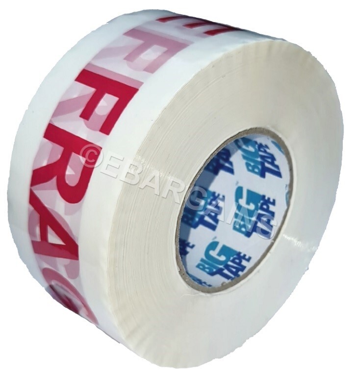 BIG TAPE CARTON SEALING 150M CLEAR BROWN FRAGILE STRONG PARCEL TAPE | eBay