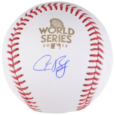 ALEX BREGMAN Autographed Houston Astros 2017 World Series Baseball ...