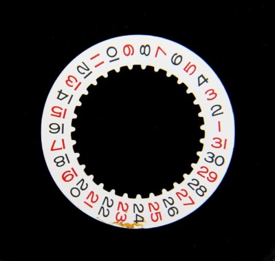 Genuine Rolex 3135 3155 Caliber Red & Black White Roulette Watch Date ...