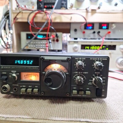 TRIO TS-120V HF Band CW / SSB 10W Transceiver Amateur Ham Radio Working ...