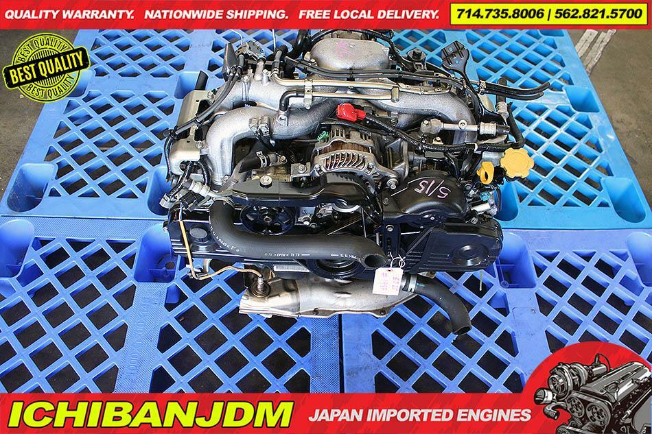 2.5L SUBARU FORESTER ENGINE - LOW MILEAGE / ENGINE CODE: EJ253 / FITS ...