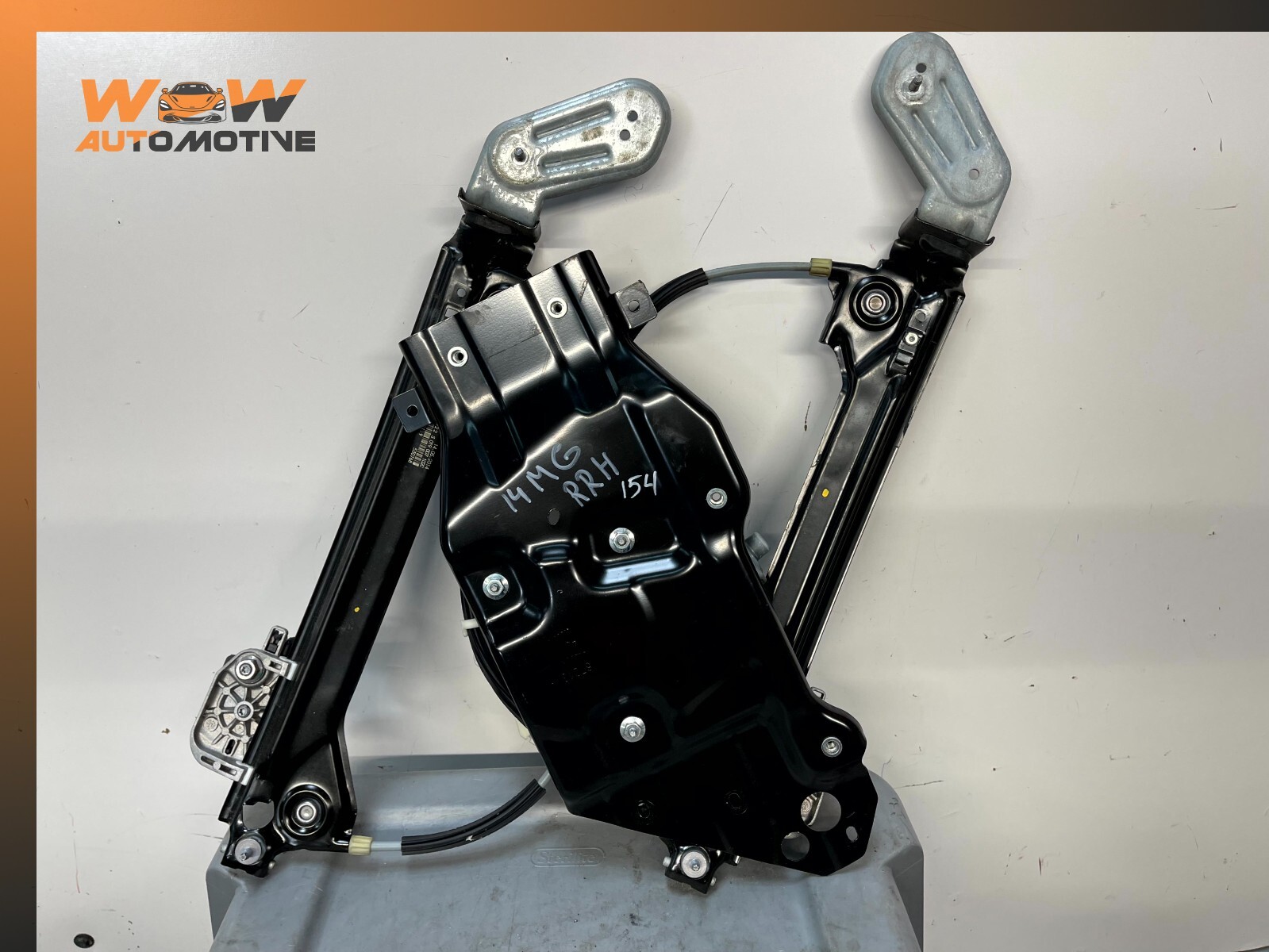 14-17 MASERATI GHIBLI REAR RIGHT PASSENGER SIDE WINDOW REGULATOR W ...