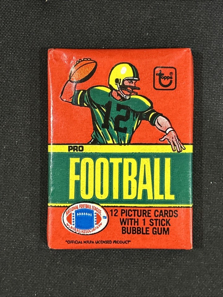 1980 Topps Football (1) Wax Pack Sealed From Box Phil Simms RC Walter ...