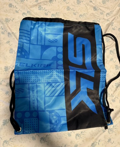Selkirk Blue And Black Drawstring Bag. New | eBay