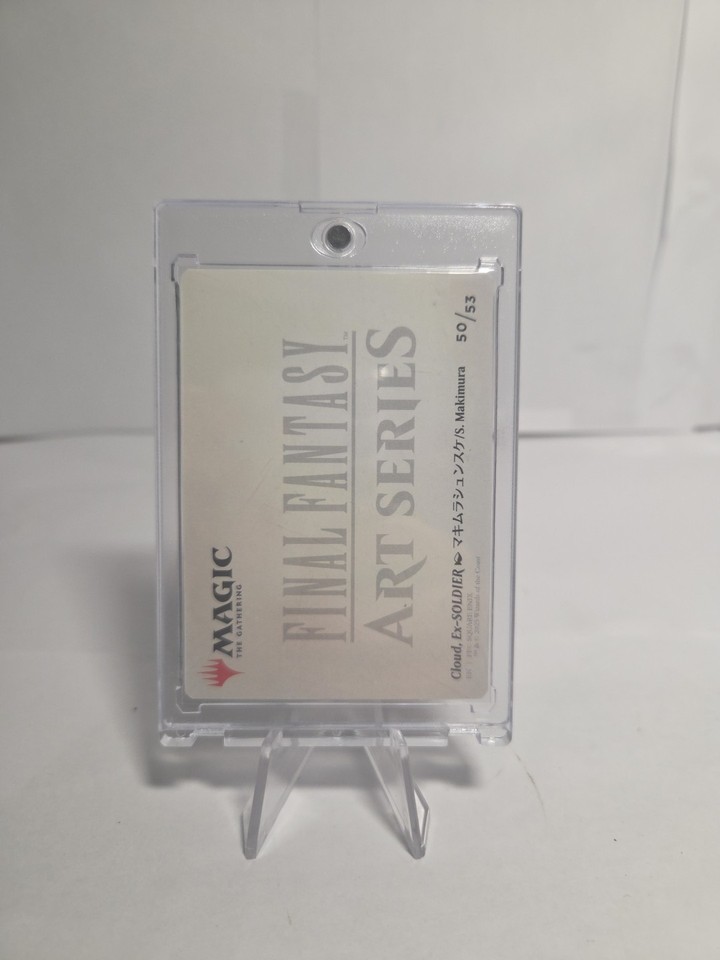 MTG Cloud, Ex-SOLDIER Art Card - FINAL FANTASY 50/53 With Hard ...