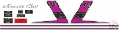 1971 ARCTIC CAT EXT 340 COMPLETE DECAL GRAPHIC KIT | eBay