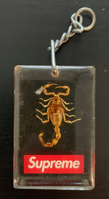 Supreme Scorpion Keychain FW10 Box Logo | eBay