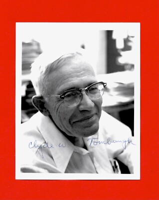AH52-PHOTO-DÉDICACÉE-CLYDE WILLIAM TOMBAUGH-ASTRONOME-AMÉRICAIN-1973 | eBay