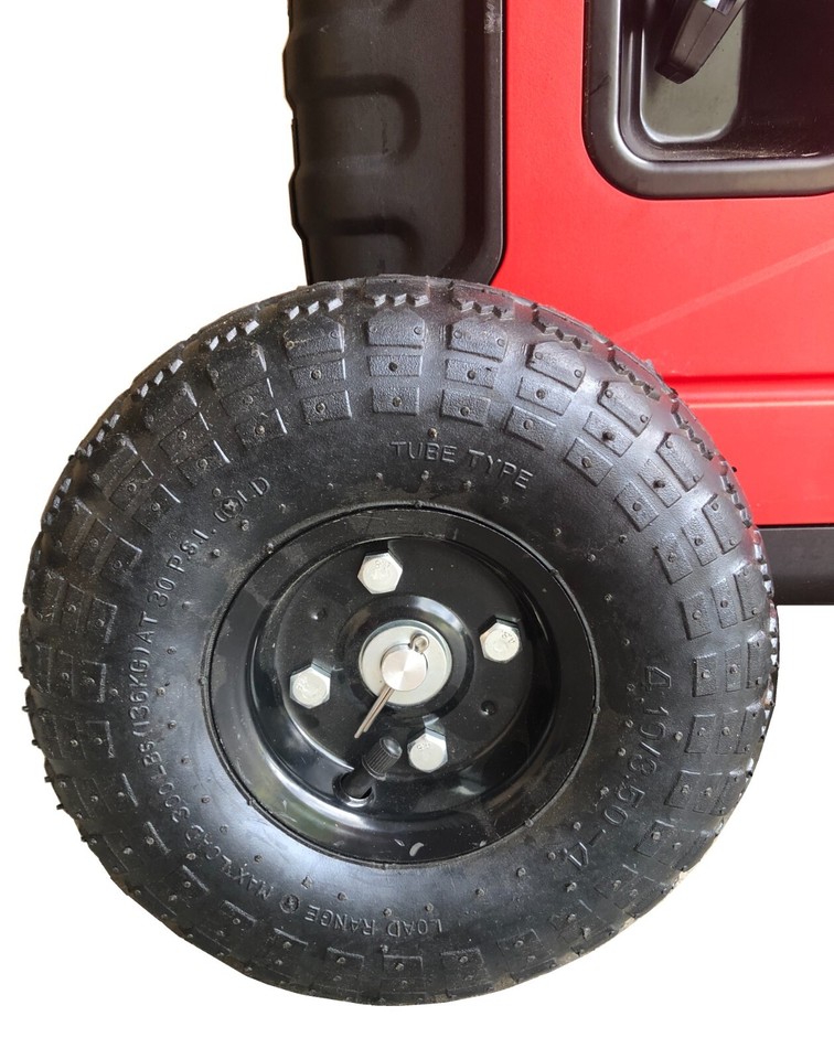 10 INCH PNEUMATIC AIR LOCKING HUB WHEEL TIRE KIT FITS PREDATOR 3500 ...