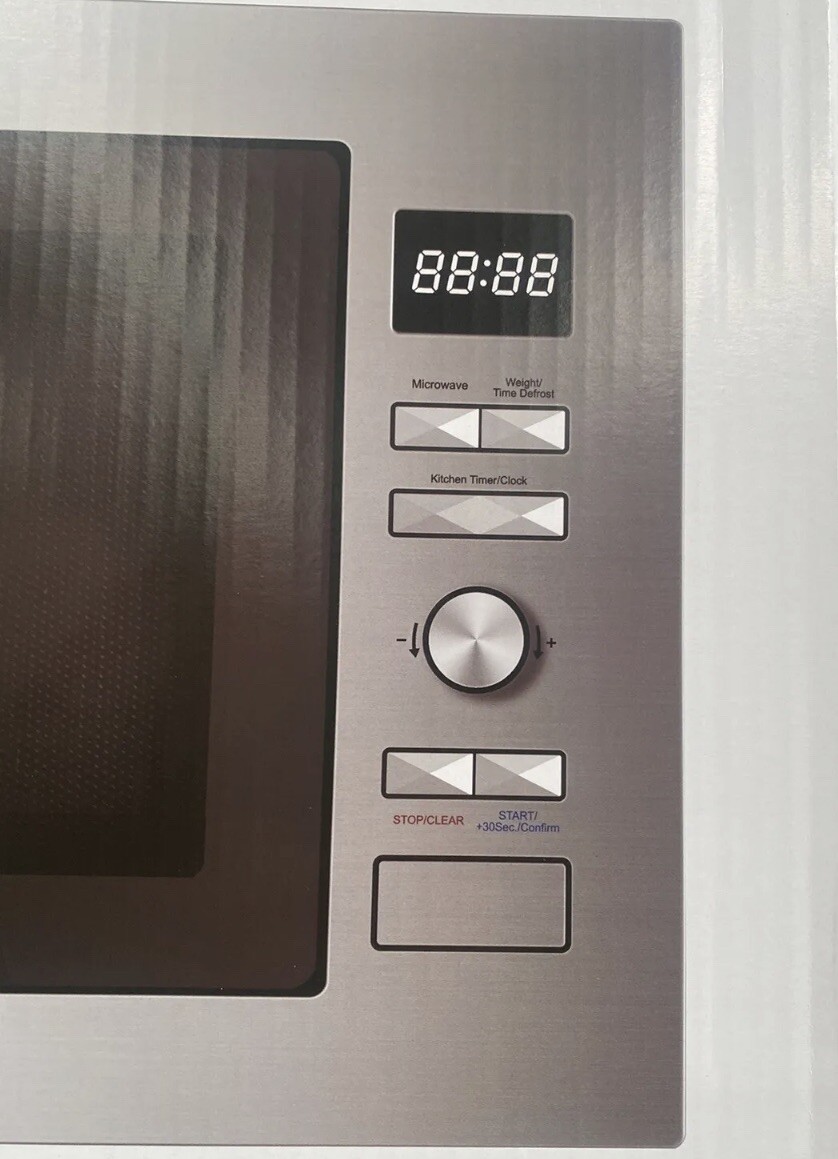 Baumatic 60cm 28L 5 Power Levels 8 auto Cooking menus Built-in ...