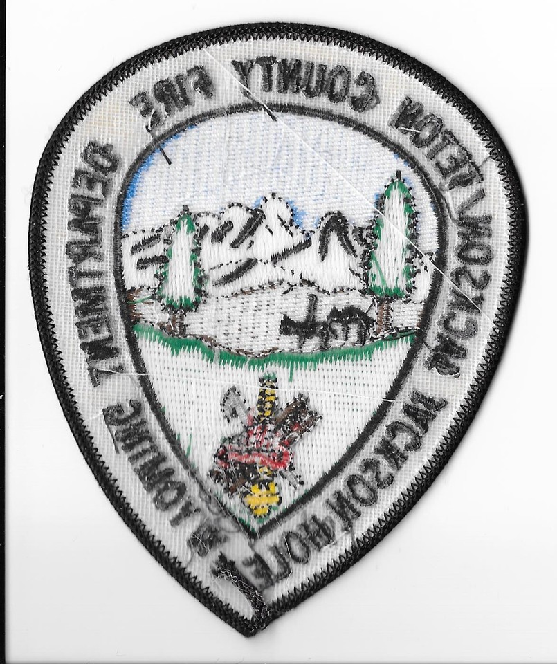 Jackson/Teton County Fire Department Jackson Hole, Wyoming Patch V1 | eBay