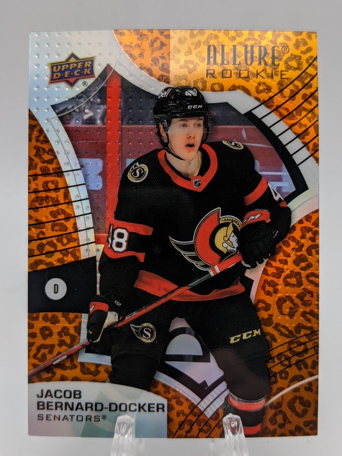 💥2021-22 Upper Deck Allure #128 Jacob Bernard-Docker Leopard Rookie RC ...
