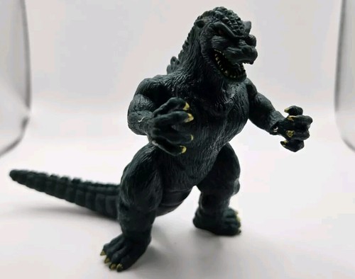 Vintage 5" Rubber Green Godzilla Figure- Tail/Arm Is Ripped- See ...