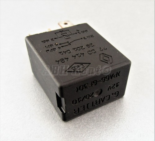 141-Renault Clio Laguna Megane Scenic Master 5-Pin Black Relay ...