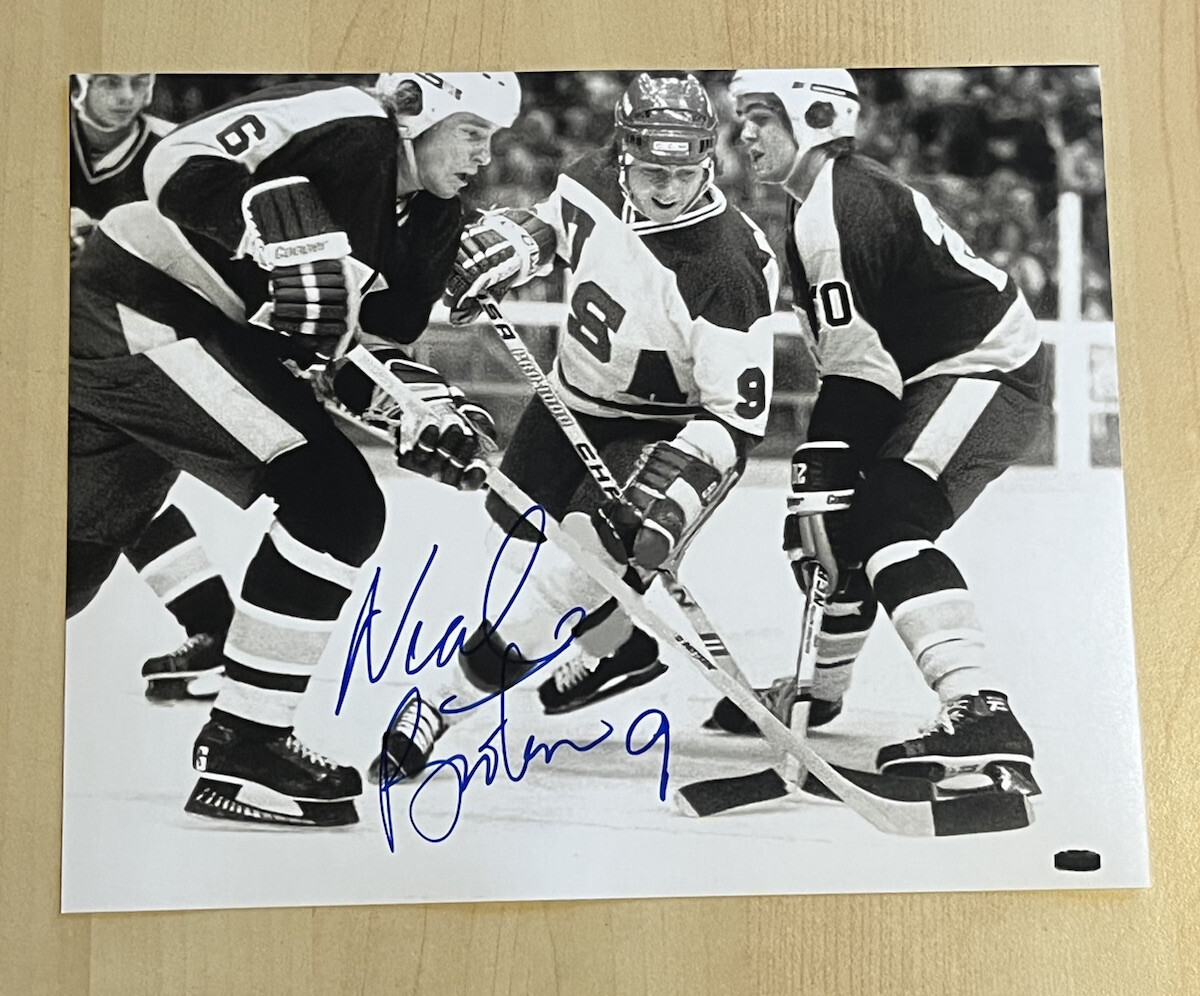 NEAL BROTEN HAND SIGNED 8x10 PHOTO USA OLYMPICS HOCKEY AUTOGRAPH ...
