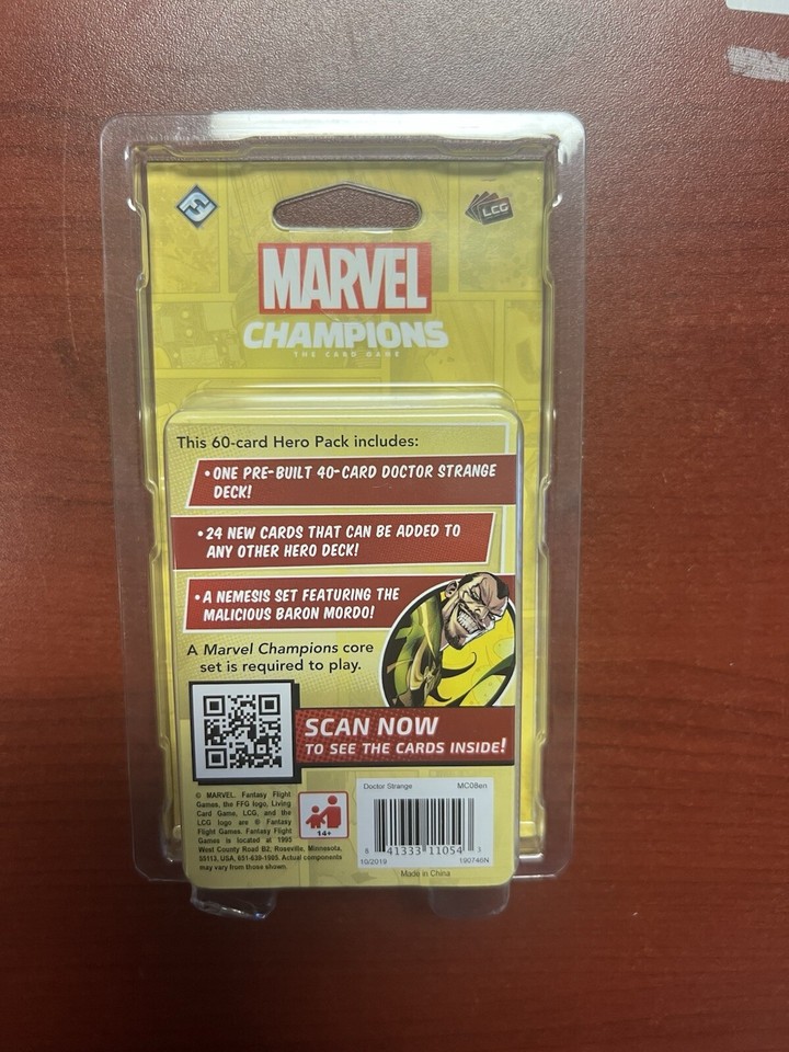 Marvel Champions - Doctor Strange Hero Pack OOP Rare | eBay