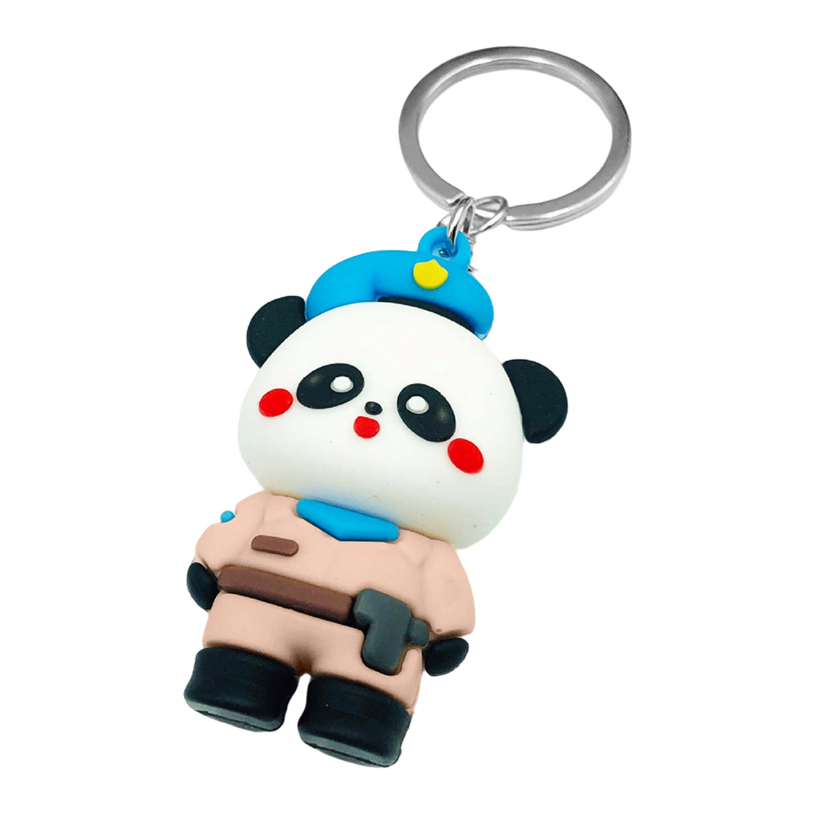 Panda Key Holder 3d Gift Lovely Animal Keychain Anti-fade | eBay