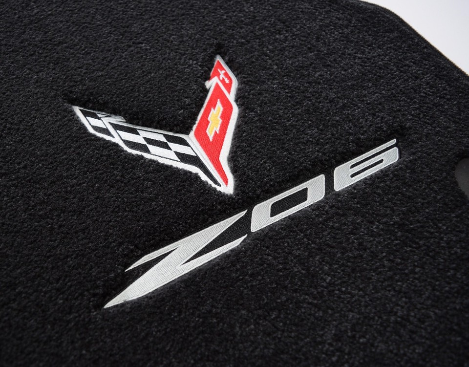 2023-2025 Chevrolet Corvette C8 Z06 Lloyd Mats Jet Floor Mats Premium ...